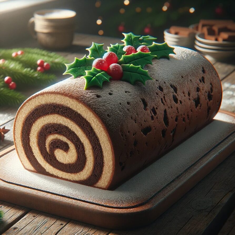 Receta de Tronco de Navidad fácil y delicioso - Mil Tartas